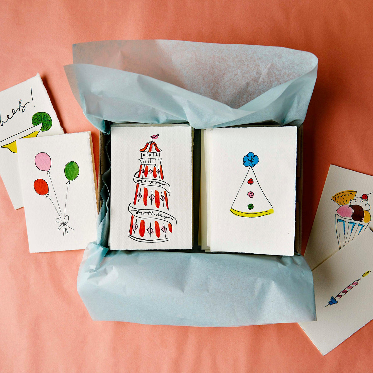 Birthday Box Ser | Greeting Card Collection– Scribble and Daub