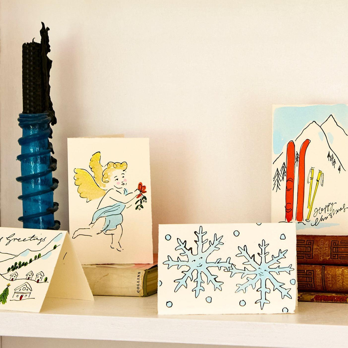 Christmas Kisses (Cherub)– Scribble and Daub