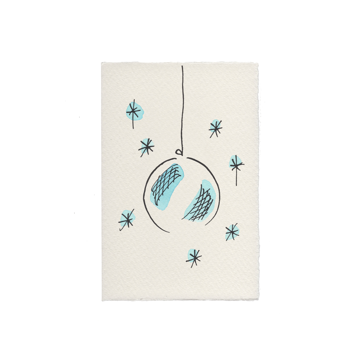 Disco Ball | Greeting Card– Scribble and Daub